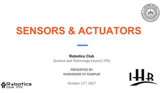 Sensors by saurabh jawale | PPT
