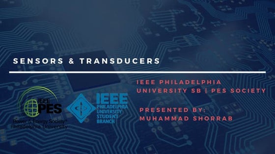 sensors (It`s type) | PPT