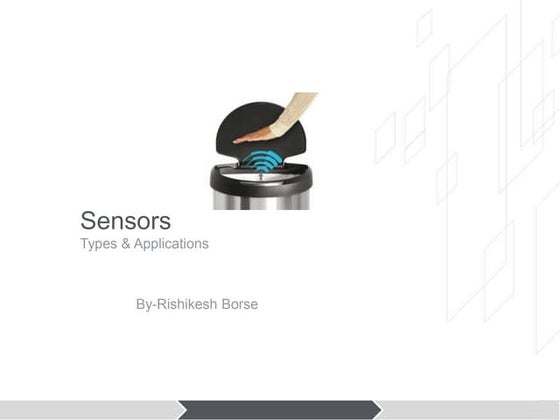 sensors (It`s type) | PPT