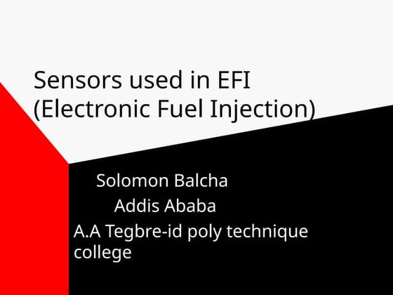 ECU ... Engine Control Unit .. Inputs & Outputs _ Explained | PDF