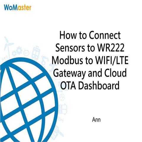 How to Connect IoT Sensors to WR222 Gateway and publish in OTA ...