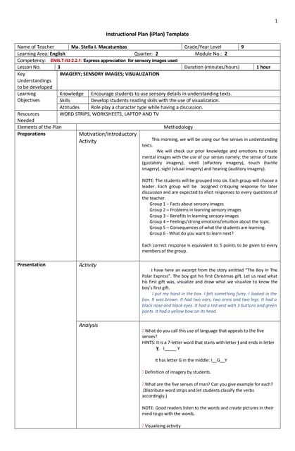 Lesson Plan on Modals | PDF