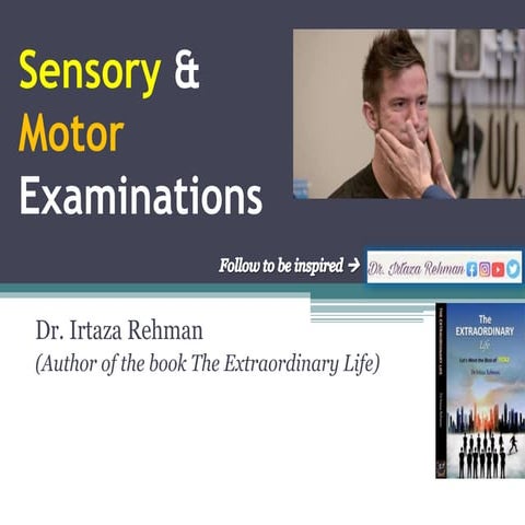 Sensory & Motor Examinations.pptx