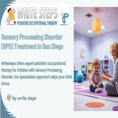 Sensory Processing Disorder (SPD) Treatment in San Diego at Writesteps ...
