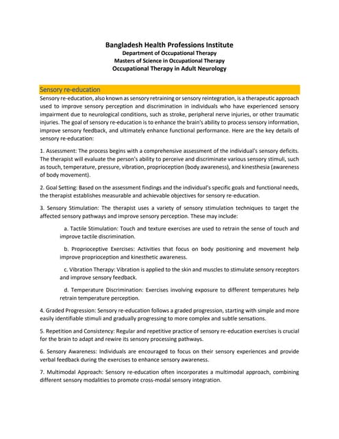 grading activity in occupational therapy | PPTX