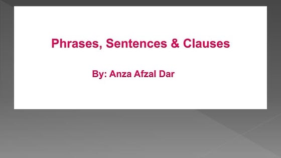 CLAUSES AND ITS TYPES | PPTX | Databases | Computer Software and Applications