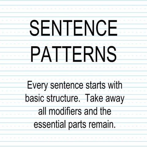 Sentence Bases | PPT