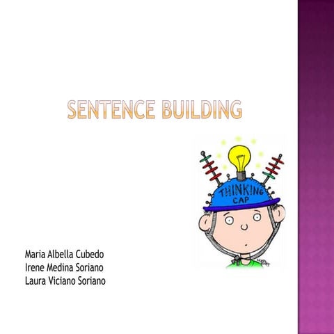Sentence building | PPT