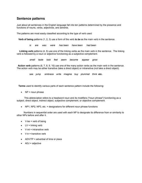 Sentence Bases | PPT