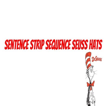 Sentence Strip Sequence Seuss Hats__.pdf
