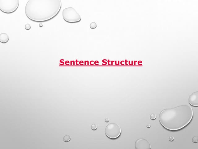 Technical Words with the Present Simple | PPTX