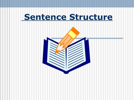 Sentence | PPT
