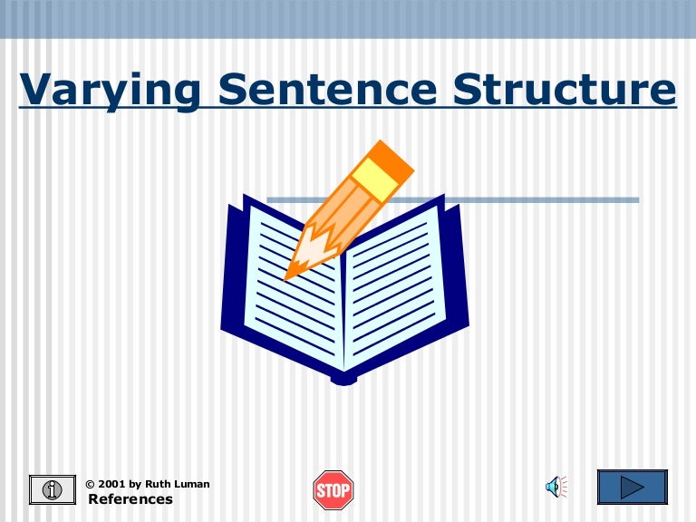 Ppt Sentence Structure 4 Types Of Sentences Powerpoint
