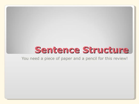 Sentence Fragments And Run Ons | PPT
