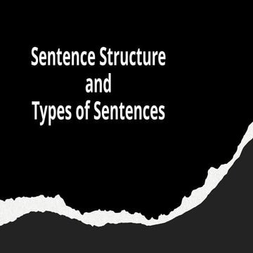 Sentence Structure & types of Sentences.pptx