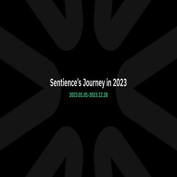 Sentience's Journey in 2023: gaming tech startup | PPT | Free Download