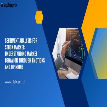 Sentiment Analysis for Stock Market Understanding Market Behavior ...