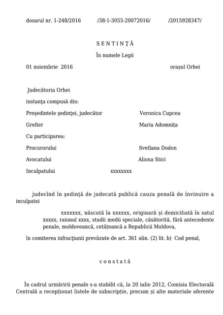 Raspuns centru date cu caracter personal | PDF