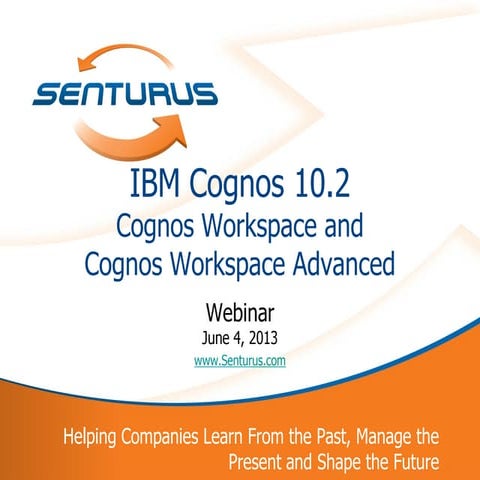 Measuring User Adoption of Your Cognos BI System