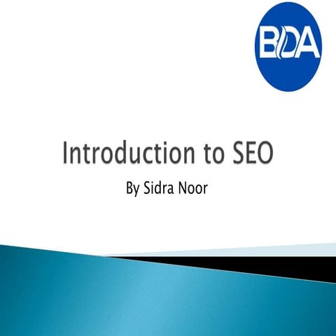 Search Engine Optimization complete intro | PPT