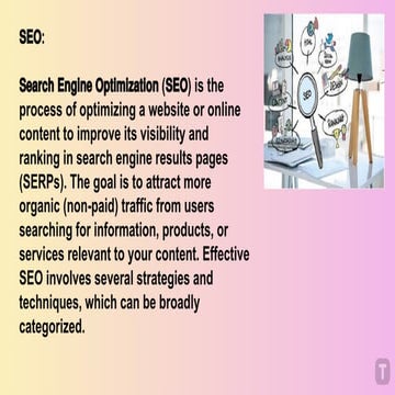SEO ...... ( SEARCH ENGINE OPTIMIZATION) | PDF