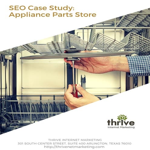 SEO Case Study: Appliance Parts Store | PDF