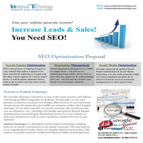 SEO Proposal | PDF
