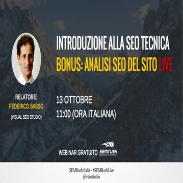 Introduzione alla SEO tecnica e analisi SEO del sito | PDF | Search ...