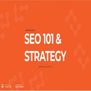 SEO 101 & STRATEGY | PPT