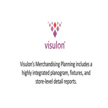 Visuloninc presentations