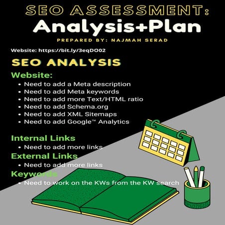 Seo analysis and plan | PDF