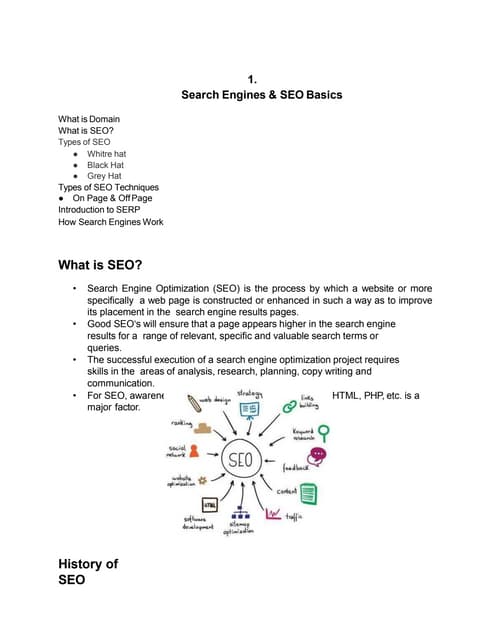 Search engine optimization (seo) | PPT