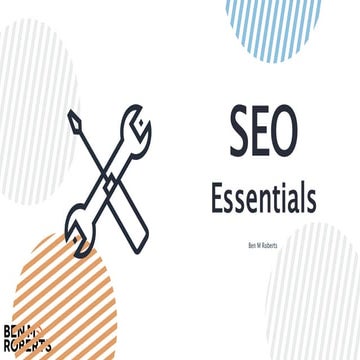 SEO essentials 2021 - The basics of Search Engine Optimisation | PPT