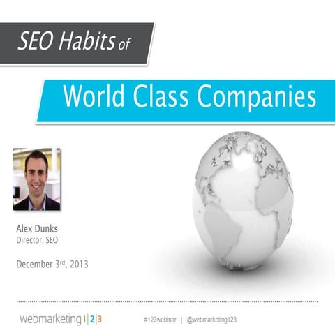 Seo Habits Of World Class Companies 120313 Slides Ppt