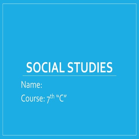 social studies | PPT