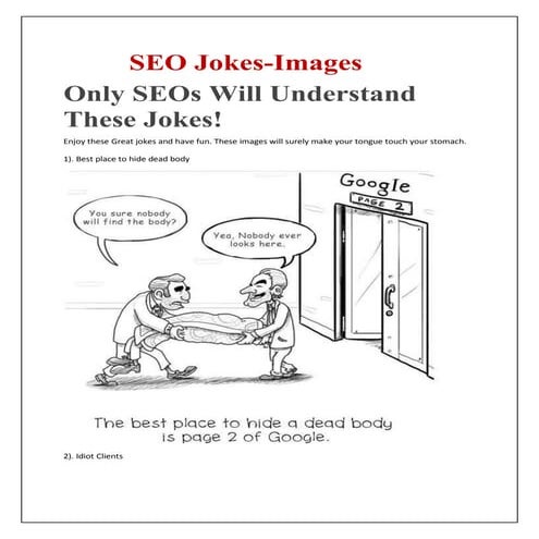 Seo jokes images | PDF