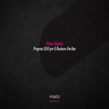 Presentazione Triboo Direct | PDF