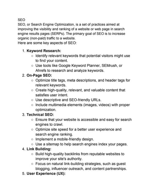 What is SEO? | PDF