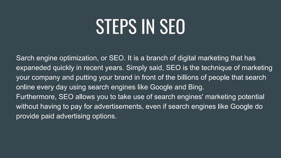 Introduction to Search Engine Optimization | PPT