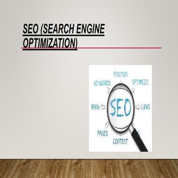 Seo (search engine optimization) | PPTX | Search | Internet