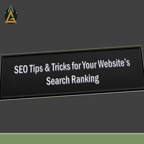 SEO Tips & Tricks for Your Website's Search Ranking | PDF