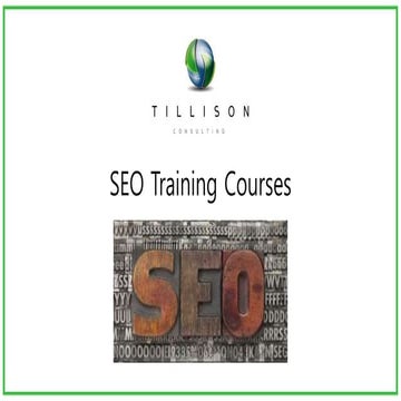 Seo Training Courses | PPT