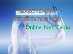 Search Engine Optimization Tutorial | PPT