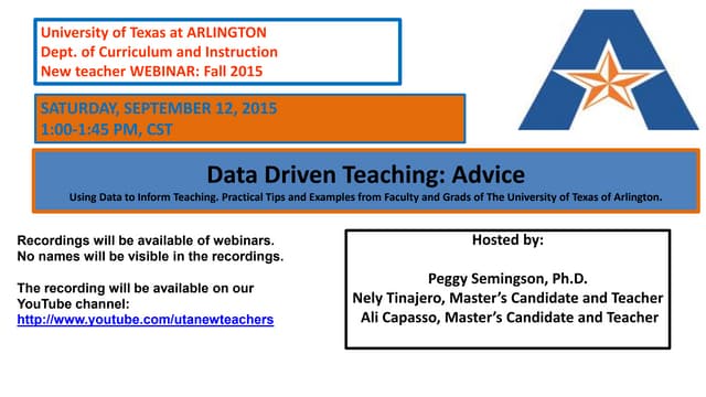 Data Driven Instruction | PPT