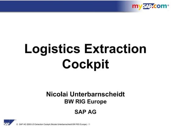 Lo extraction part 3 extractor logic | PDF