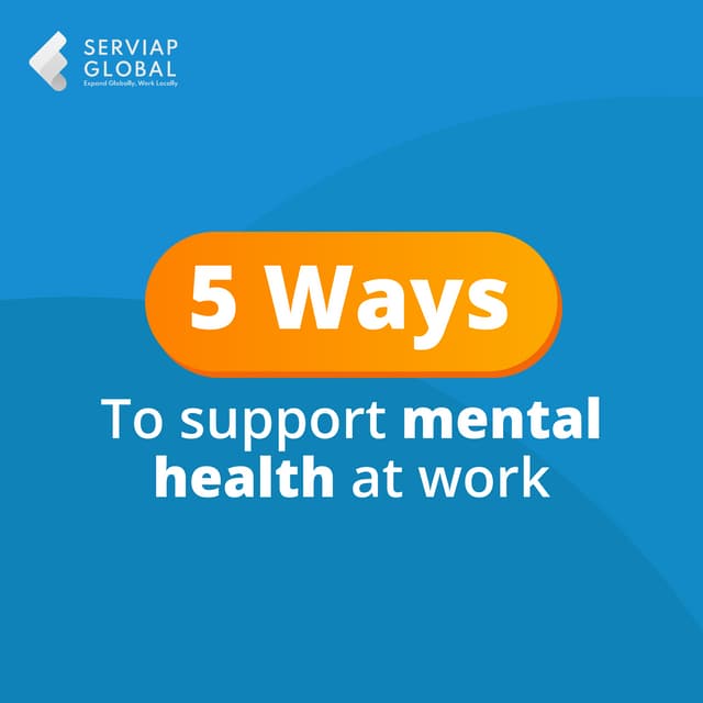 5 Ways to support mental health at work | PDF