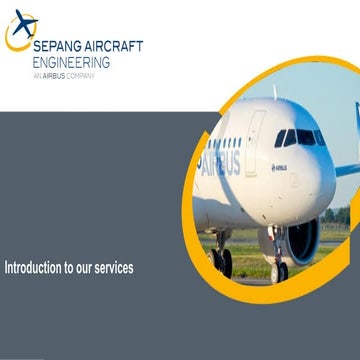 Sepang Aircraft Engineering Corporate Presentation 2018 | PDF