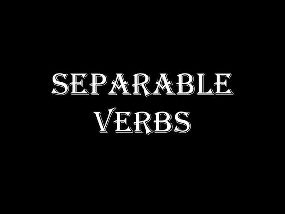 Separable phrasal verbs | PPTX