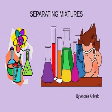 Separating mixtures | PPT