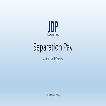 Separation Pay | PDF
